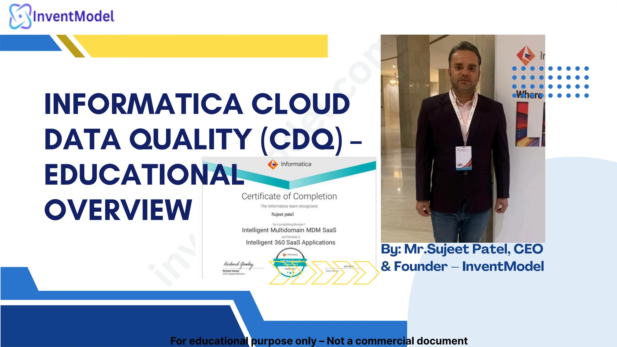 Informatica Cloud Data Quality (CDQ) Full Course Overview by InventModel | PDF