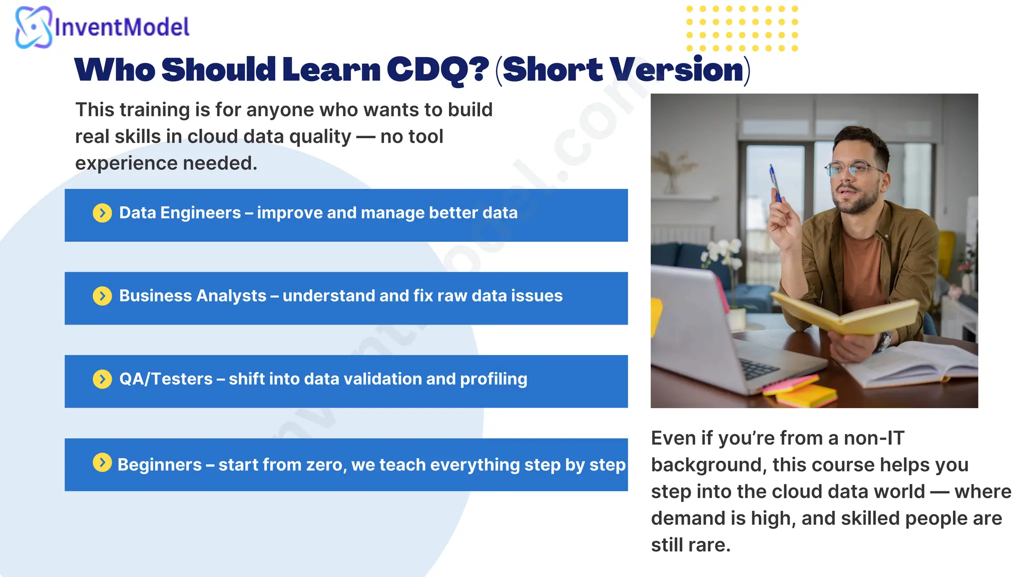 Informatica Cloud Data Quality (CDQ) Full Course Overview by InventModel | PDF