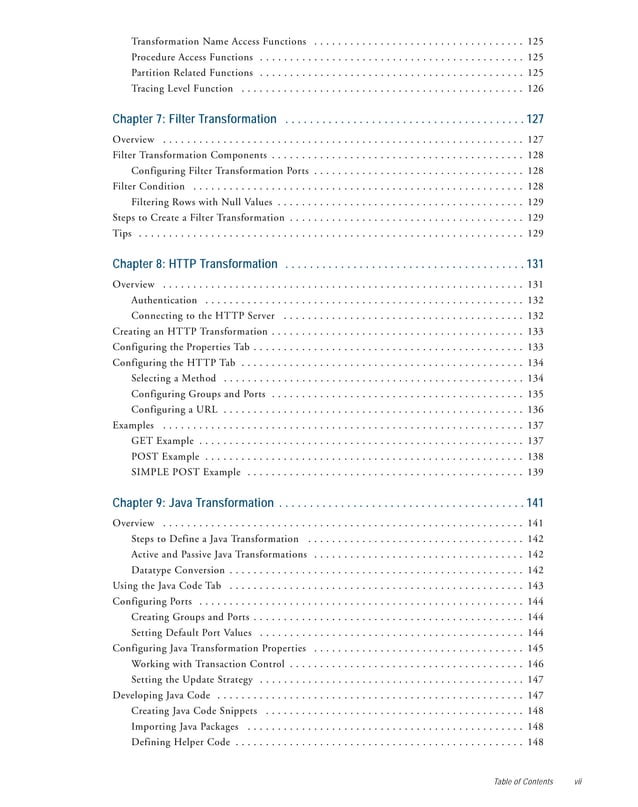 Informatica transformation guide | PDF | Web Development | Internet