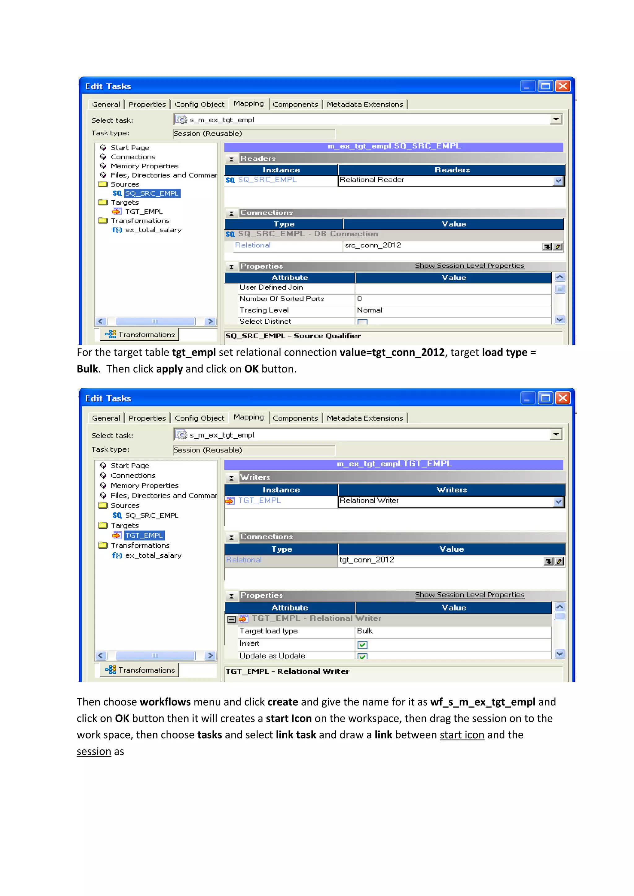 Informatica expression transformation | DOCX