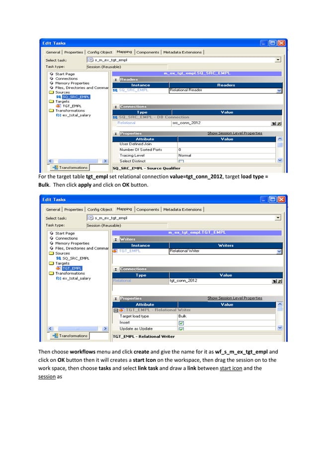 Informatica expression transformation | DOCX