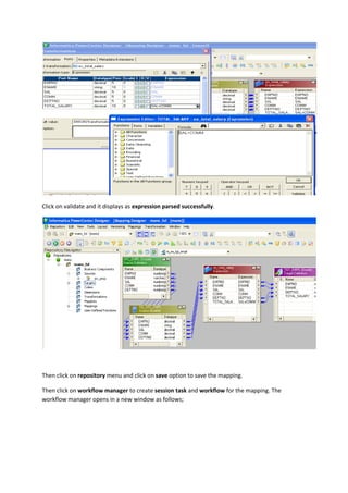 Informatica expression transformation