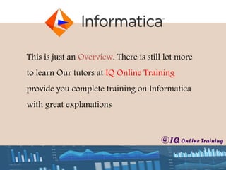Informatica basics for beginners | Informatica ppt | PPT