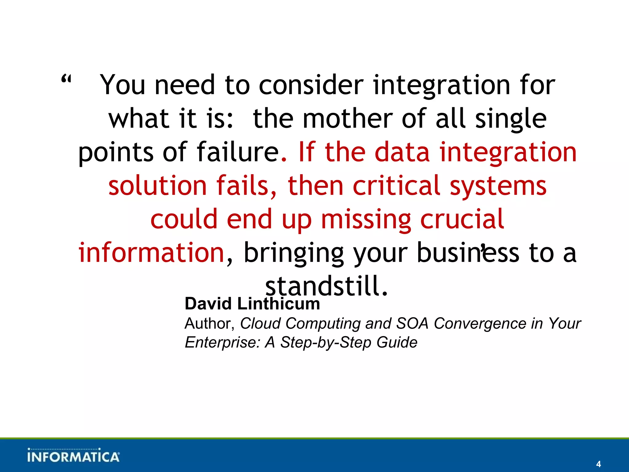 Informatica Cloud Overview | PPT