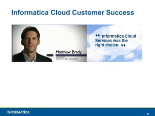 Informatica Cloud Overview | PPT