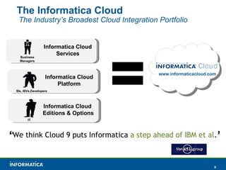 Informatica Cloud Overview | PPT