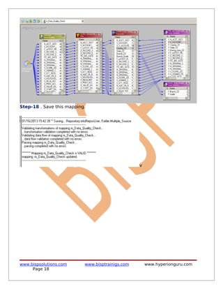 Informatica complex transformation i | PDF