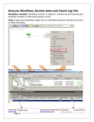 Informatica complex transformation ii | PDF