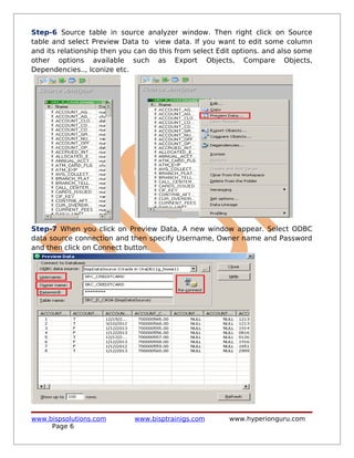 Informatica complex transformation ii | PDF