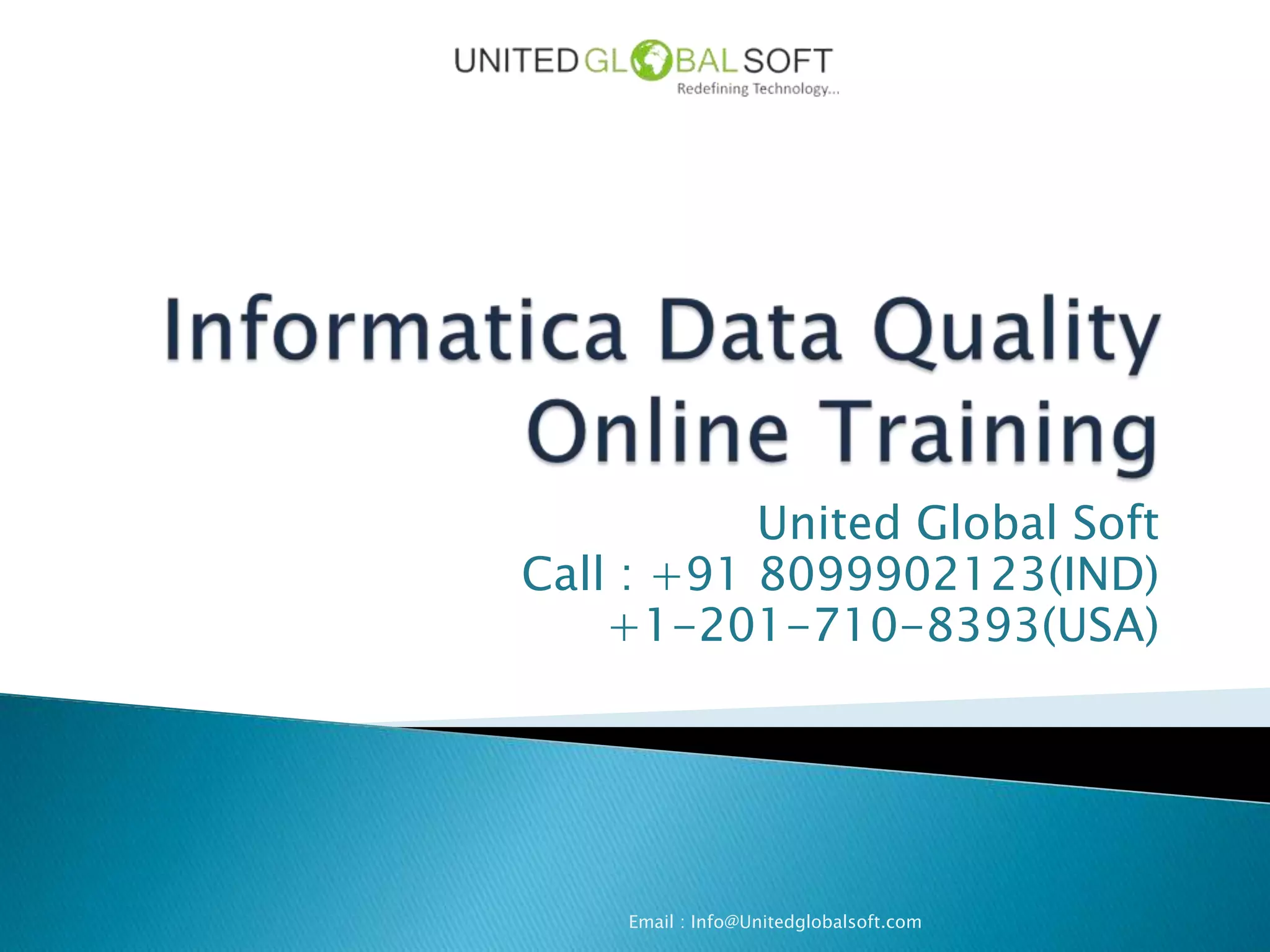Informatica data quality online training | PPTX