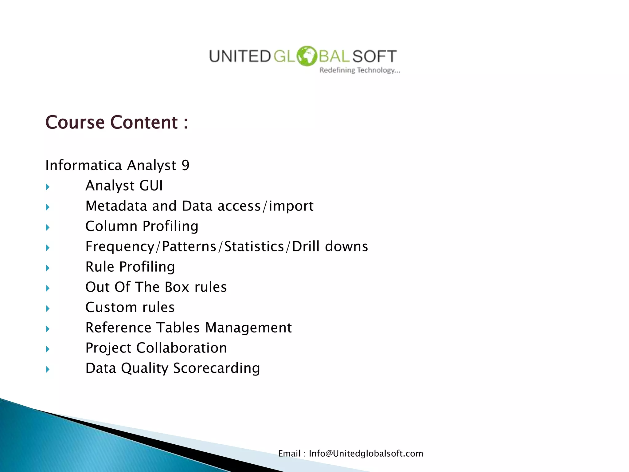 Informatica data quality online training | PPTX