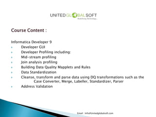 Informatica data quality online training | PPTX