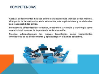 La Informática en la educación | PPTX
