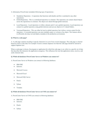 Informatica Interview Questions & Answers | PDF