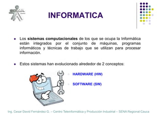 Informatica Generalidades - Conceptos Básicos | PPTX