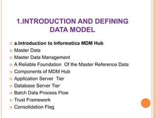informatica mdm training | best informatica mdm Online training - GOT | PPTX | Databases ...