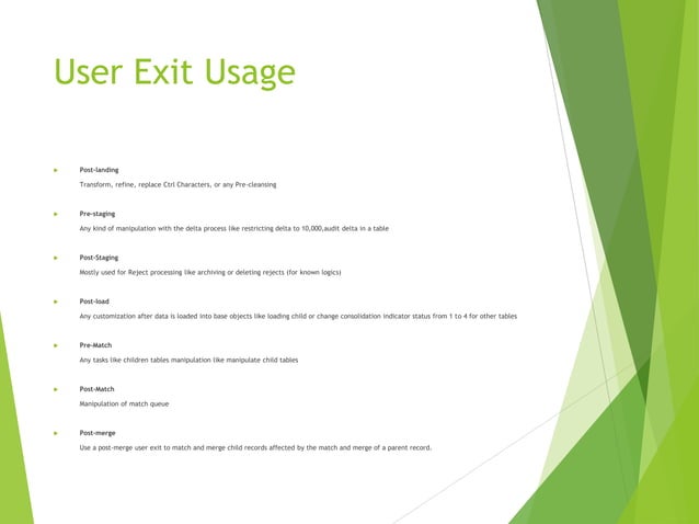 Informatica_MDM_User_Exits.ppt | Databases | Computer Software and Applications
