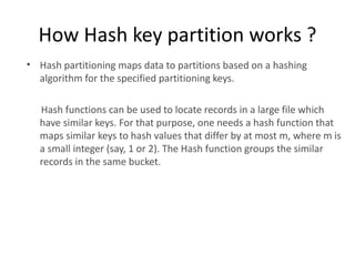 Informatica partitions | PPT | Databases | Computer Software and Applications