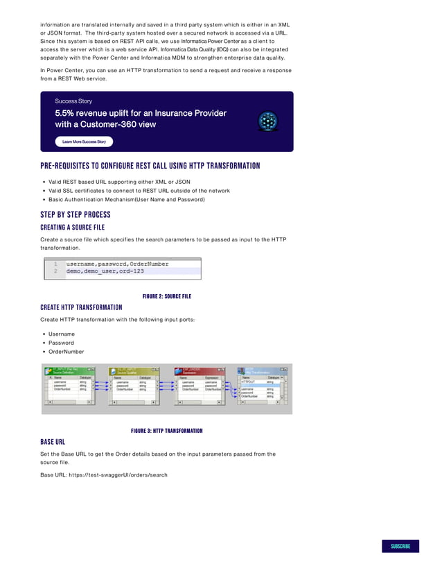 How to use Informatica Power Center as a RESTful Web Service Client? | PDF