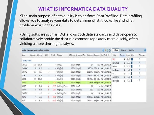 Informatica Products and Usage | PPTX | Databases | Computer Software ...