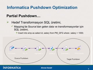 Informatica pushdown optimization eğitimi | PPT