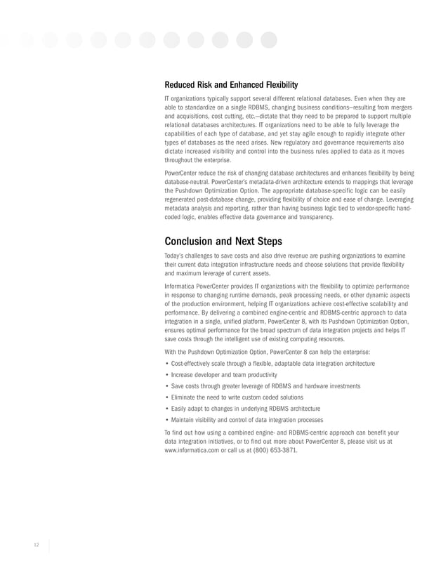 Informatica Push Down Optimization Implementation Pdf