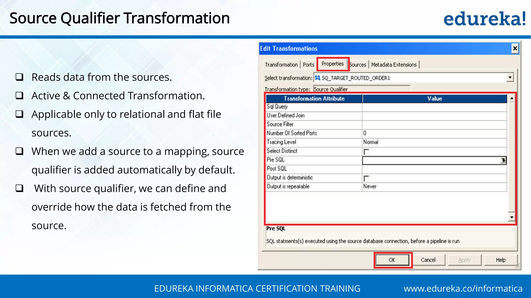 Informatica Transformations with Examples | Informatica Tutorial | Informatica Training ...