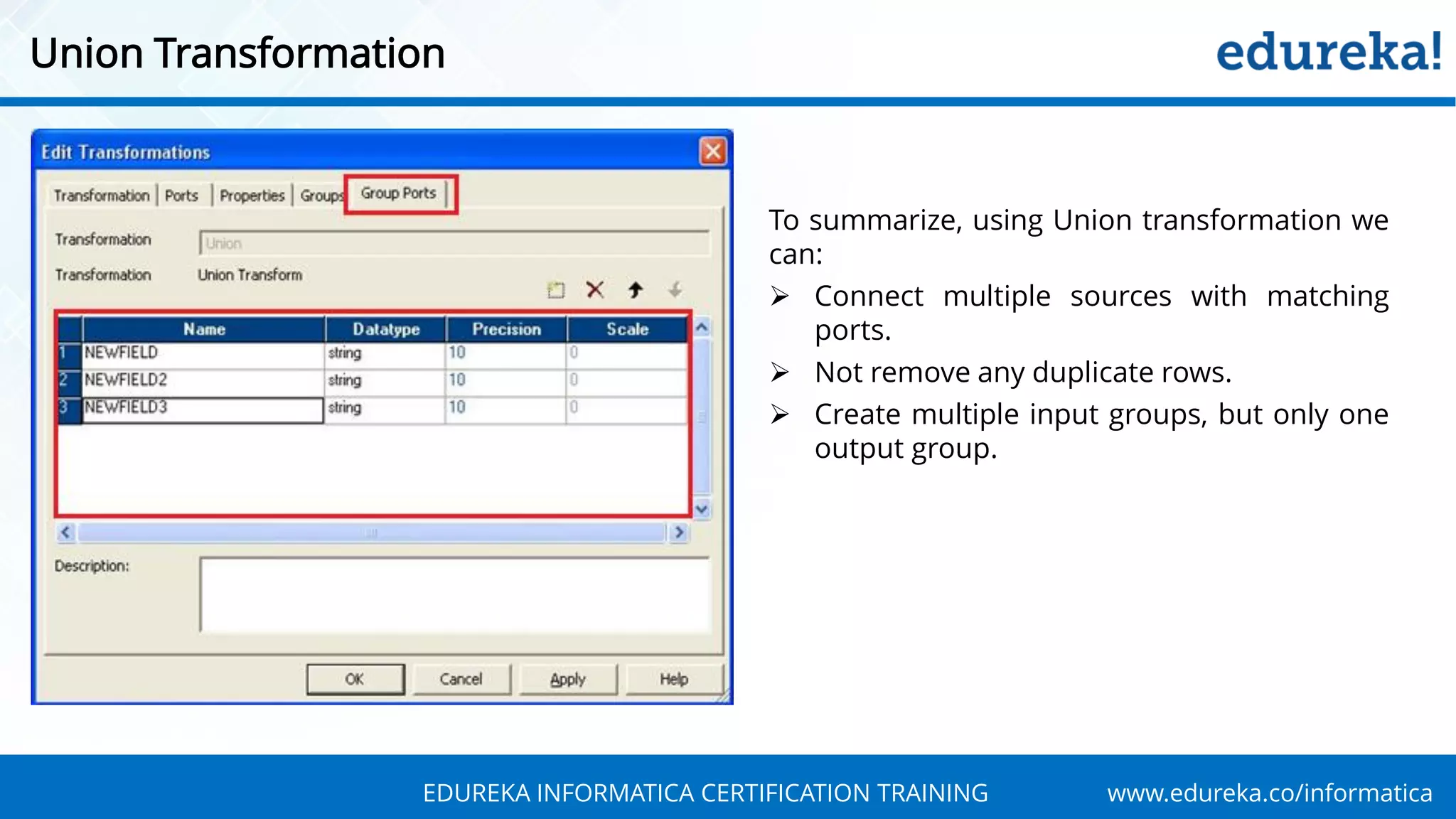 Informatica Transformations with Examples | Informatica Tutorial ...
