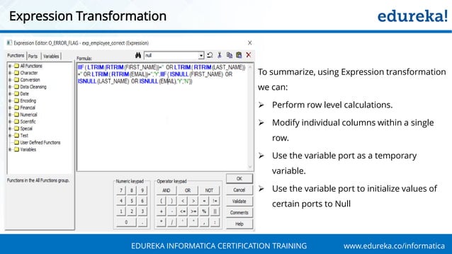 Informatica Transformations with Examples | Informatica Tutorial ...