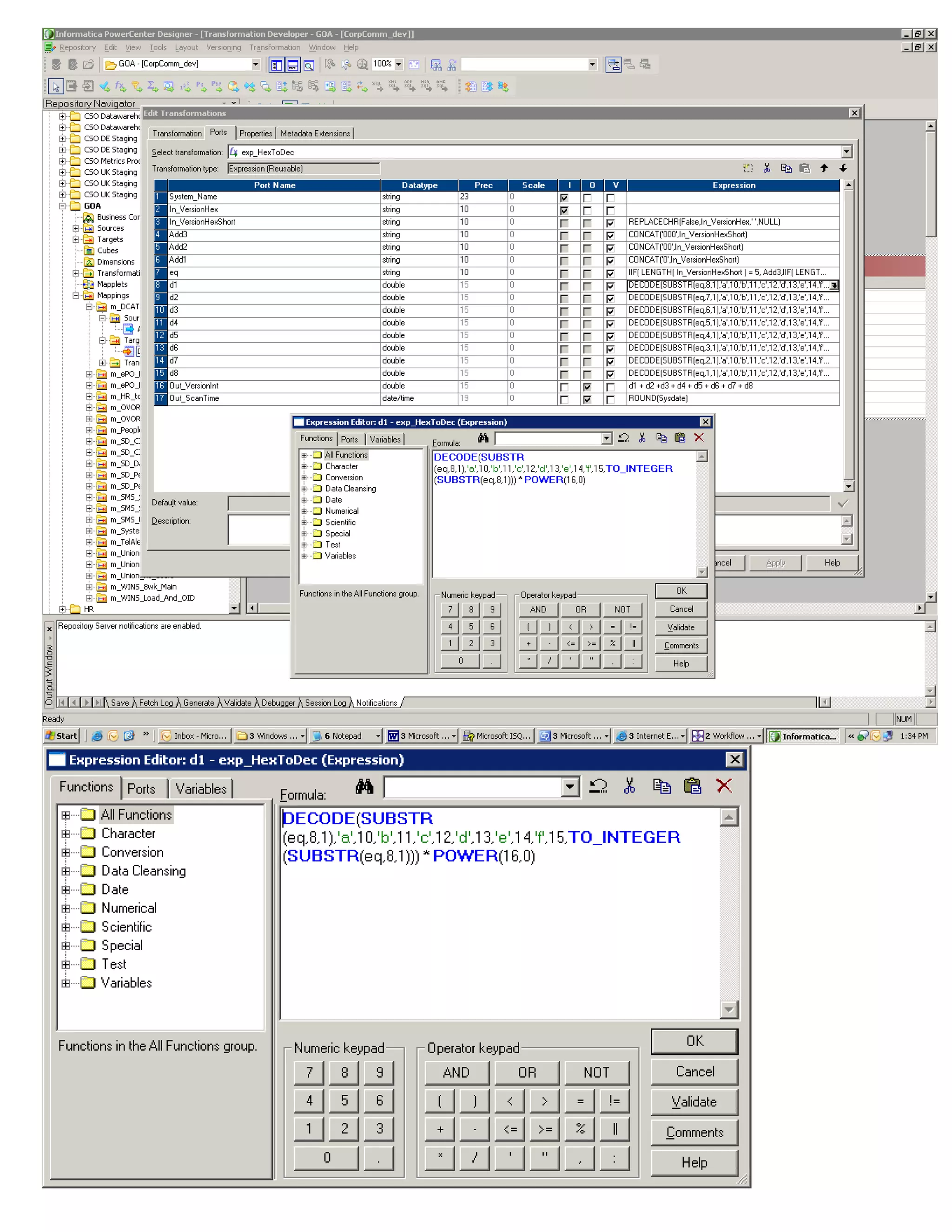 Informatica transformation example | PDF