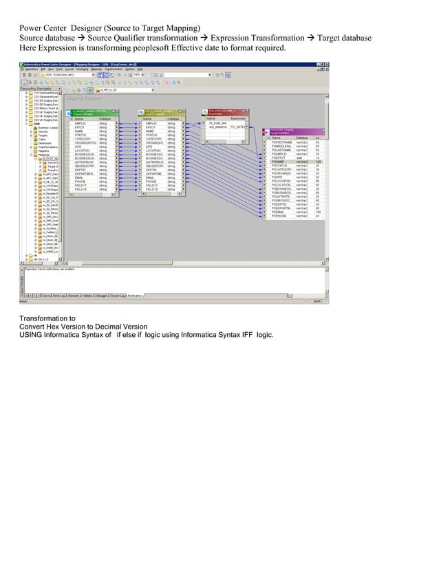 Informatica transformation example | PDF | Programming Languages ...