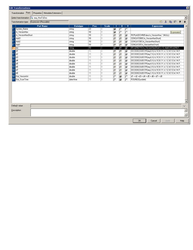 Informatica transformation example | PDF | Programming Languages ...