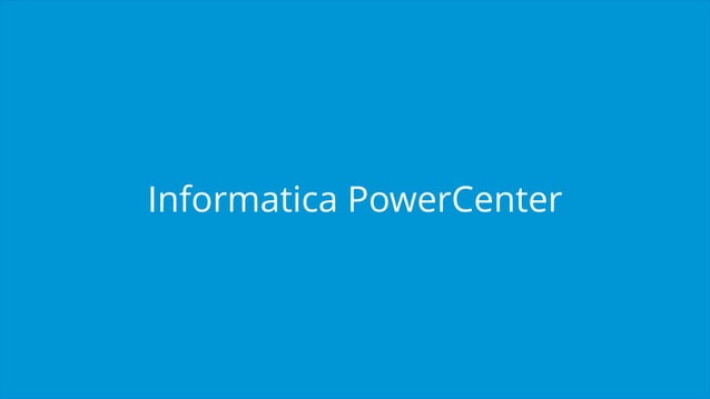 Informatica Tutorial For Beginners | Informatica Powercenter Tutorial | Edureka | PDF