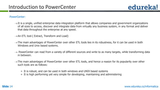 ETL Using Informatica Power Center | PDF