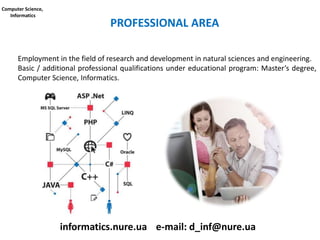 Bachelor, Computer Science, Informatics | PPT