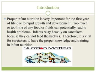 Informatics infant nutrition | PPTX