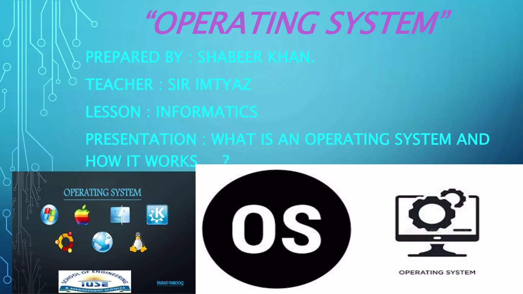 Operating system | PPTX