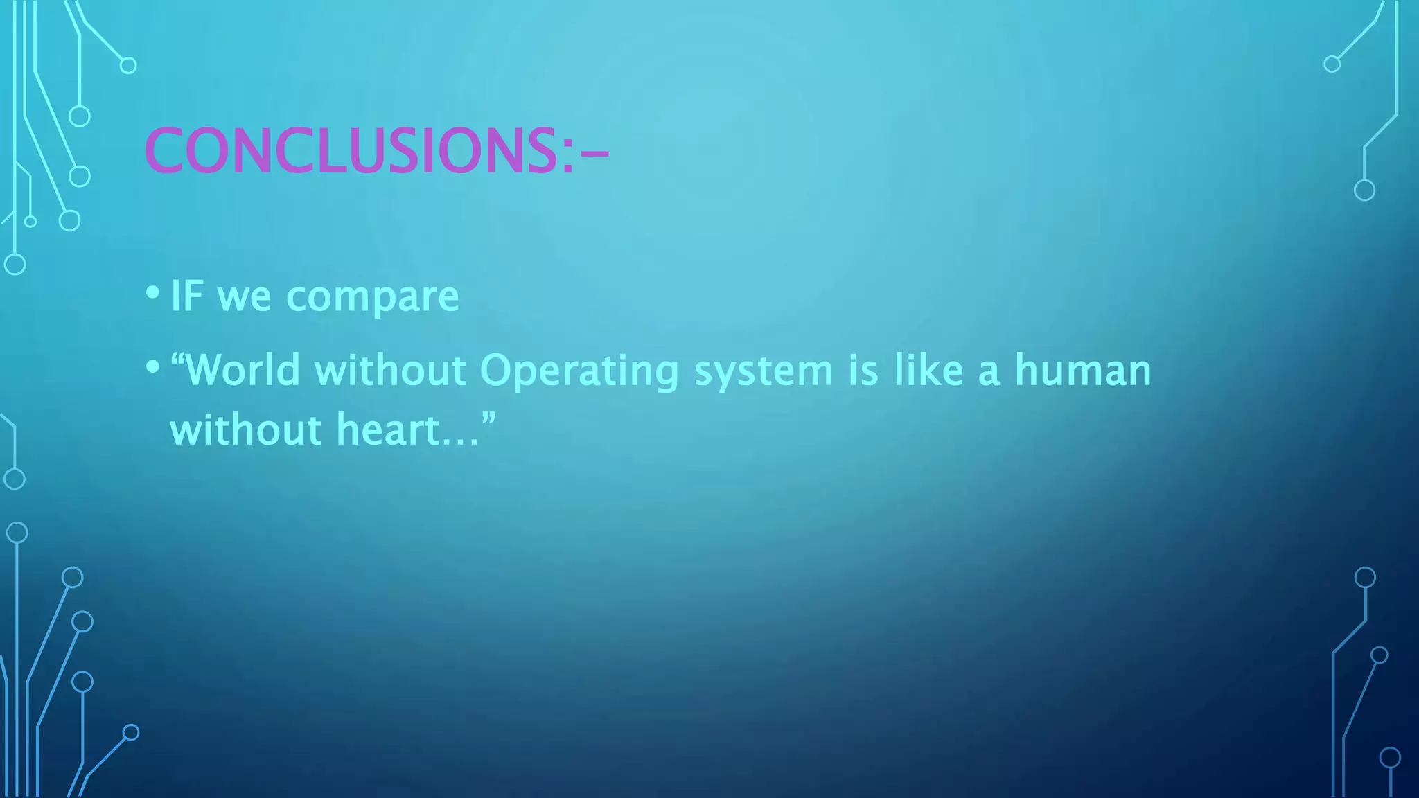 Operating system | PPTX