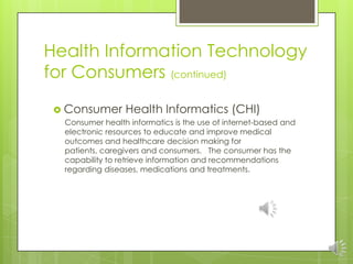 Informatics role in decreasing healthcare disparities 4 | PPTX