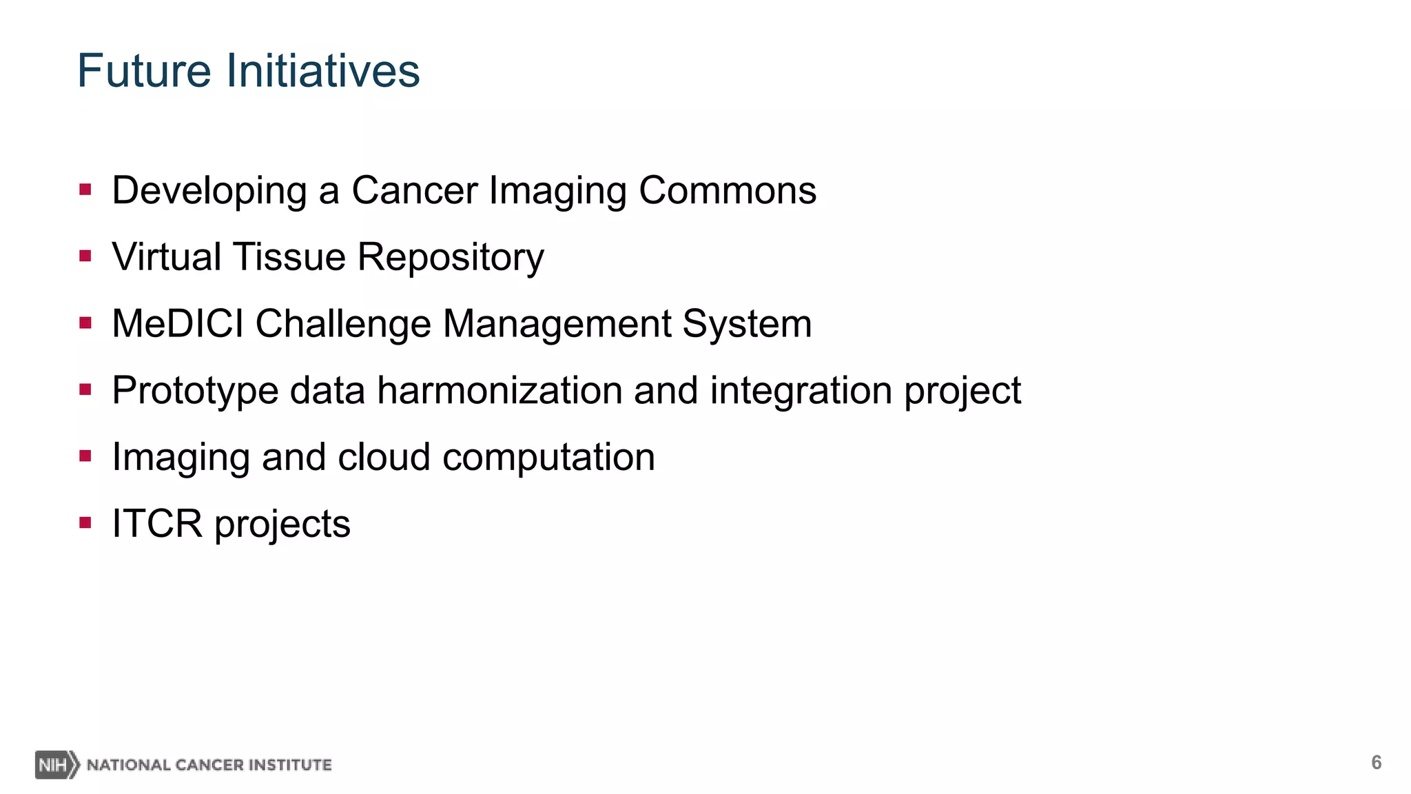 Informatics Needs in Medical Imaging | PPT