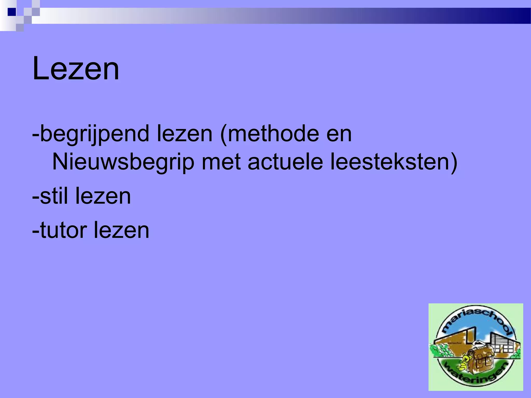 Informatieavond groep 7 | PPT
