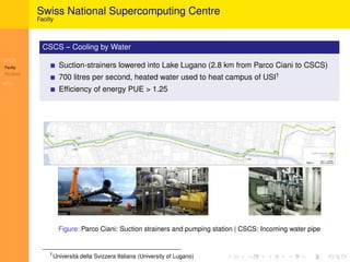 Swiss National Supercomputing Centre CSCS | PDF
