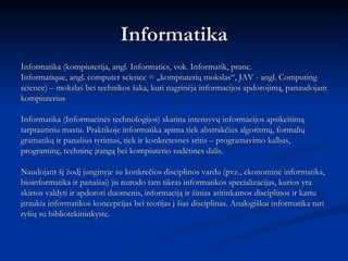Informatika | PPT