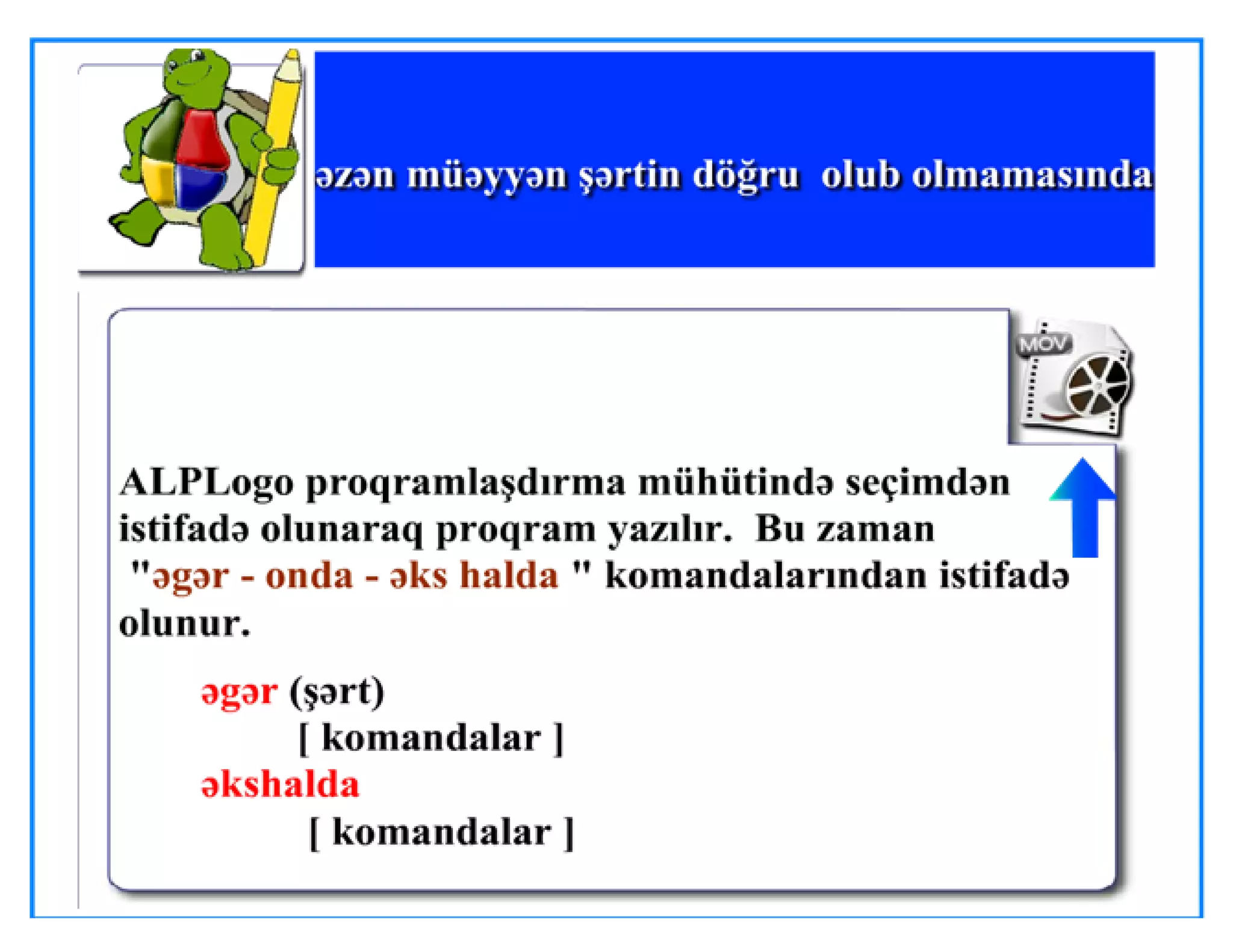 ALPLogo. Proqramda dəyişənlər | PDF