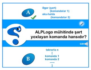 ALPLogo. Proqramda dəyişənlər | PDF
