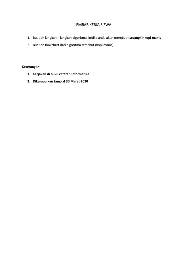 Informatika 7-algoritma | PDF