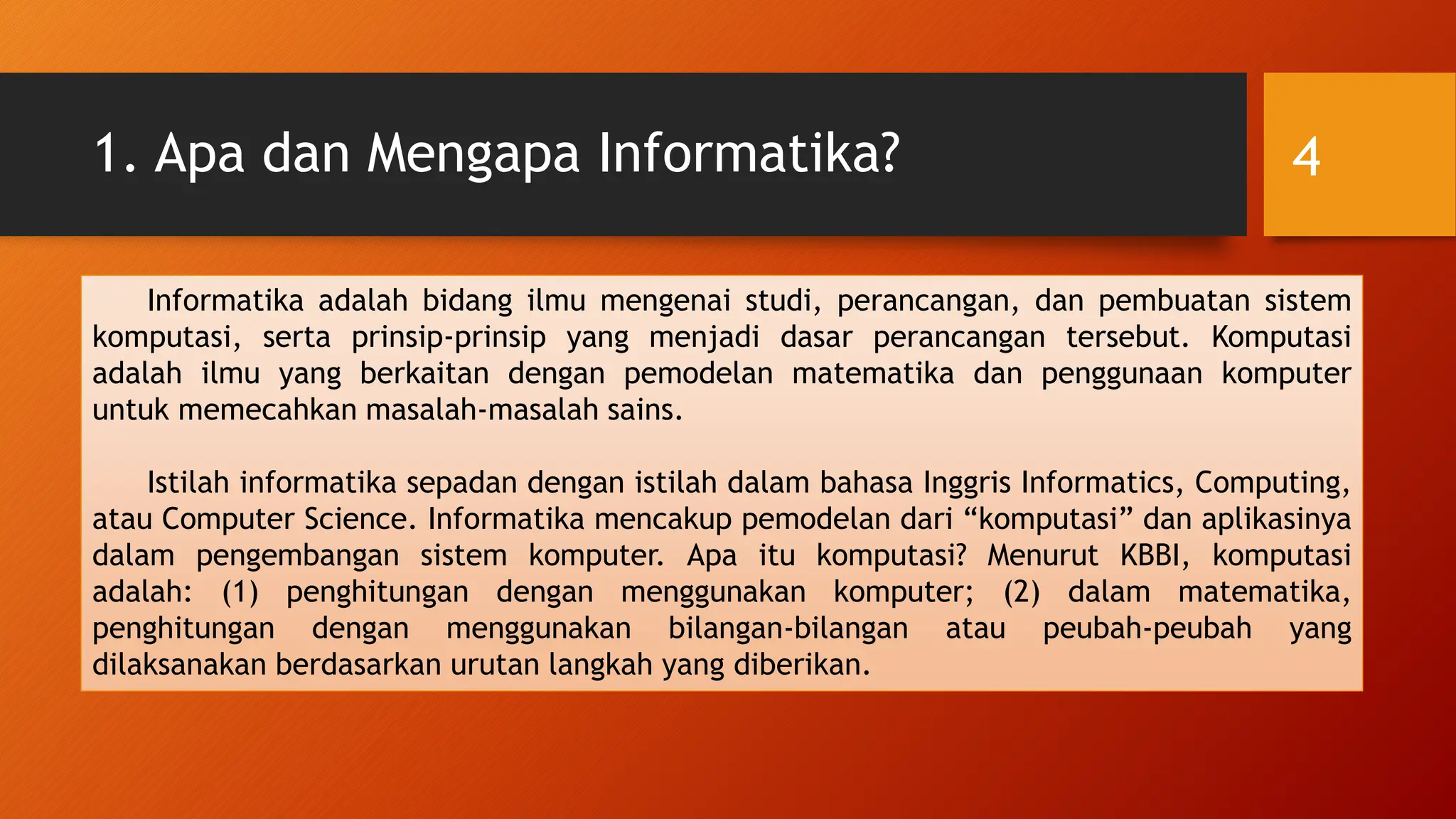 INFORMATIKA BAB 1 informatika kelas x kumer | PPTX