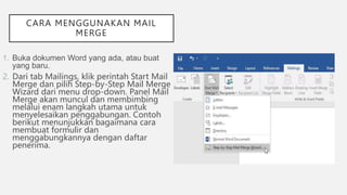Mail merge | PPTX