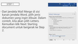 Mail merge | PPTX