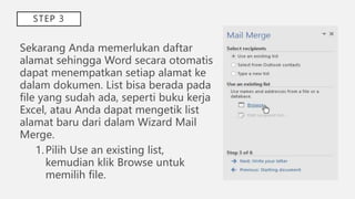 Mail merge | PPTX